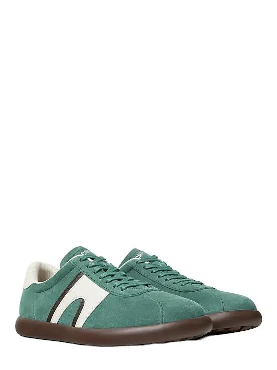 Camper Pelotas Soller Leather Sneakers - Green/white