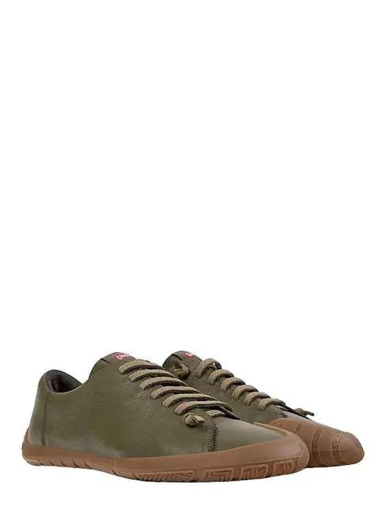 Camper Peu Path+ Leather Shoes - Green
