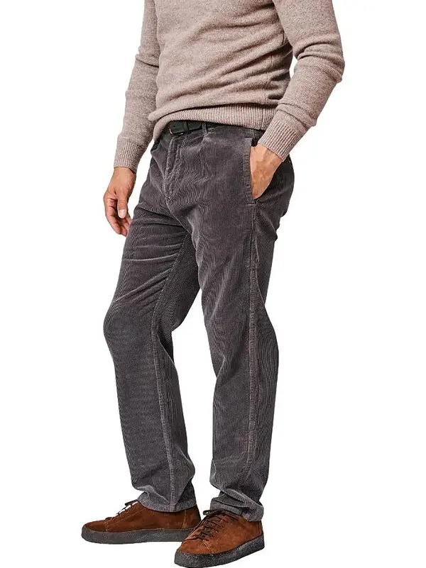 Aubin Barrowby Cord Pants - Charocal
