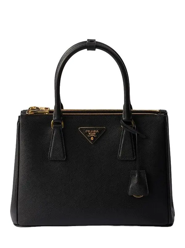 Prada Galleria Medium Saffiano Leather Bag - Black