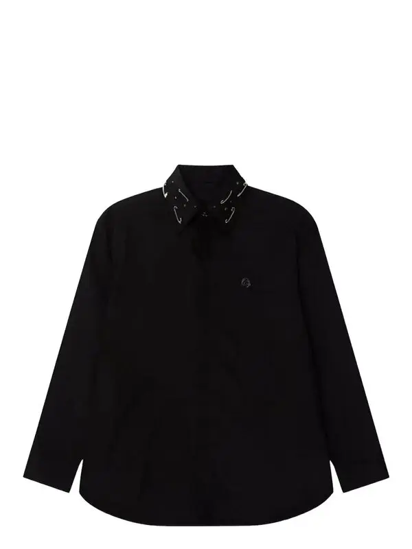 John Richmond Safety-pin Shirt - Black