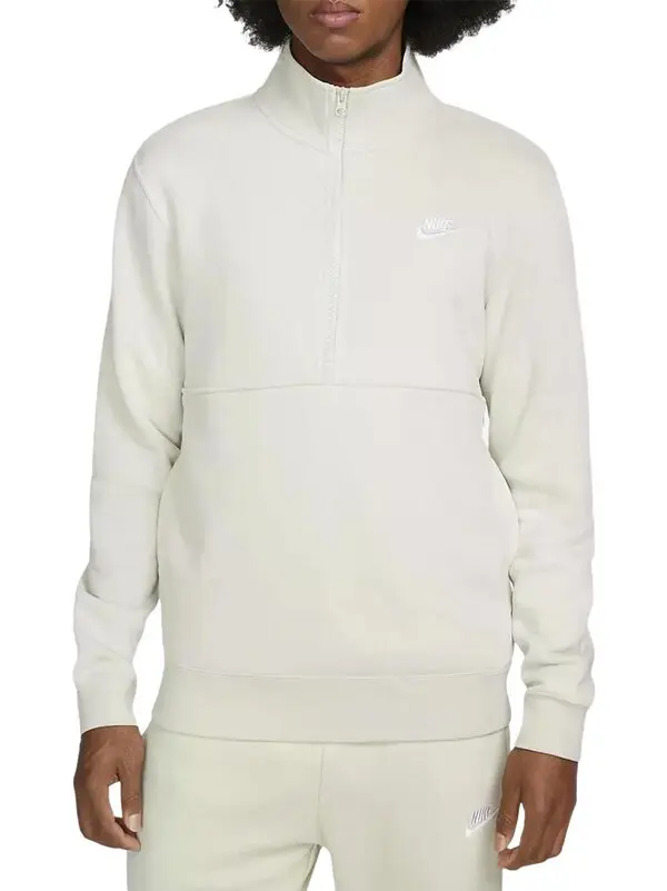 Nike Sportswear Club Half-zip Sweater - Neutrals