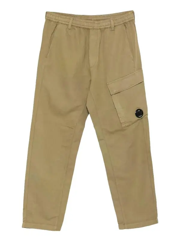 C.P. COMPANY Belt-loops Cargo Trousers - Green
