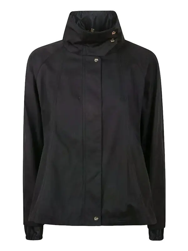 Herno High-neck Raglan-sleeve Jacket - Black