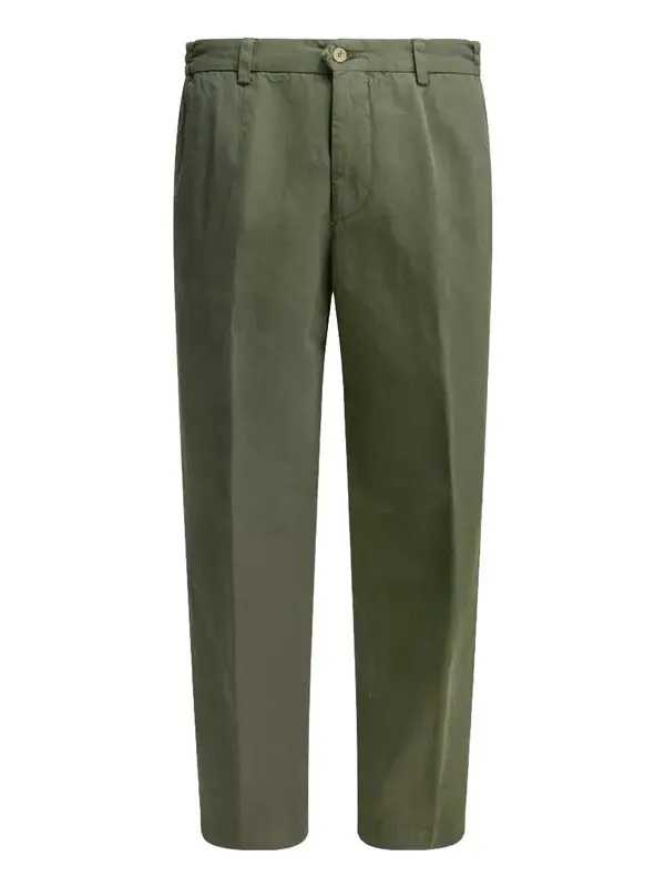 BRIGLIA 1949 Portofino Pleated Trousers - Green
