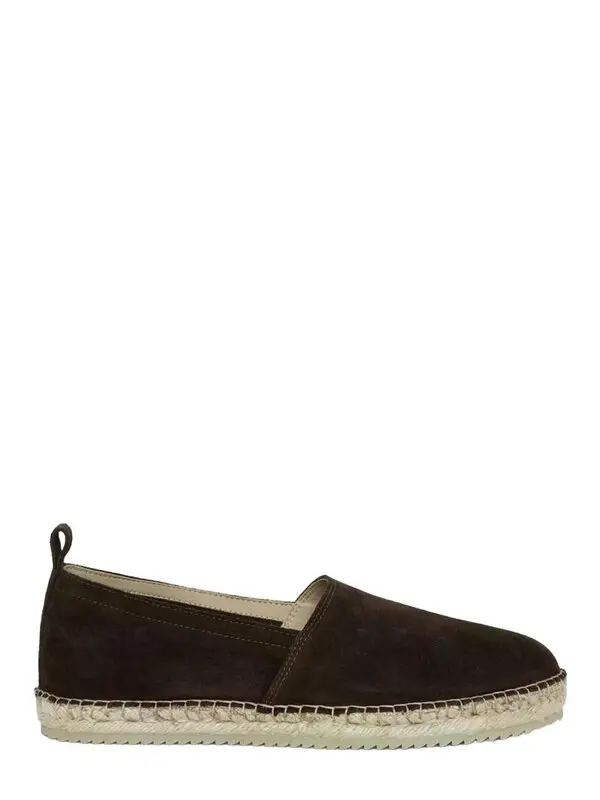 Frescobol Carioca Helio Suede Espadrilles - Brown
