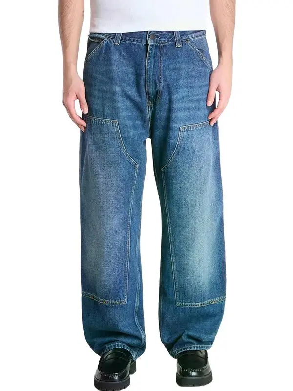 Carhartt Work In Progress Og Double Knee Jeans - Blue