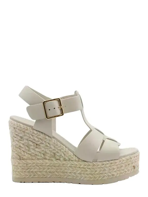 PALOMA BARCELO Olivia Wedge Sandals - Neutrals