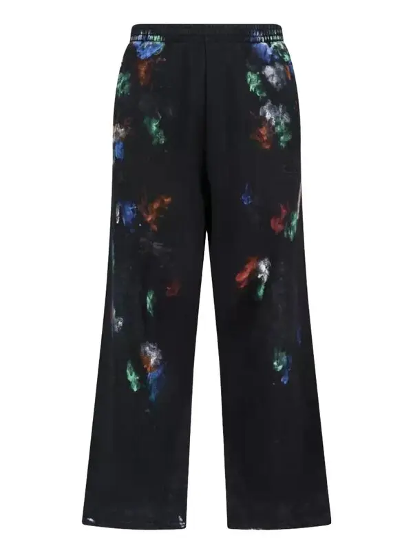 Balenciaga Painter's Shirt Track Pants - Black