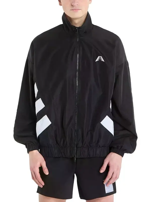 Adidas Logo-print Jacket - Black
