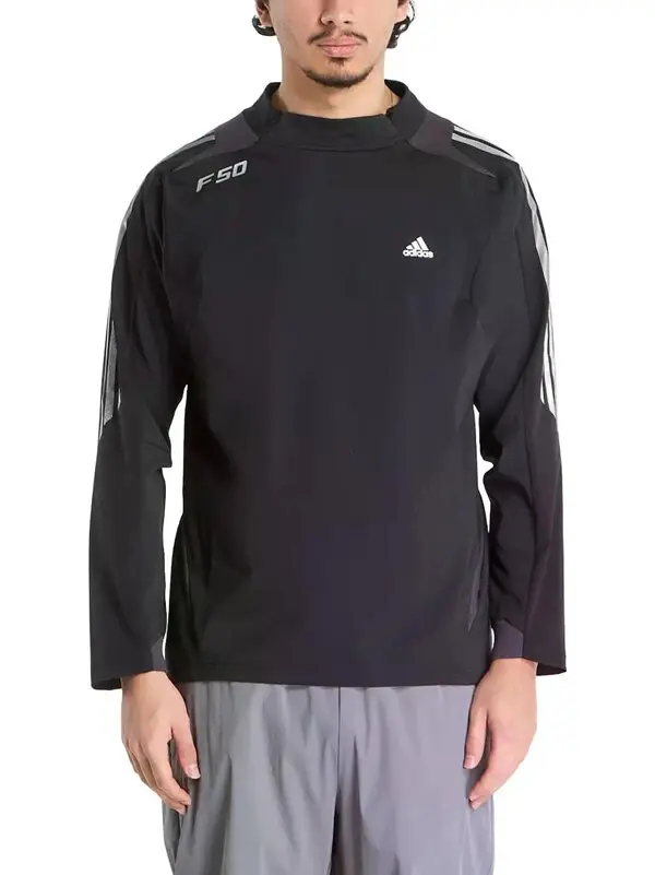 Adidas Logo-print T-shirt - Black
