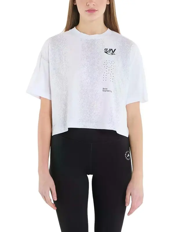 On Logo-detail T-shirt - White