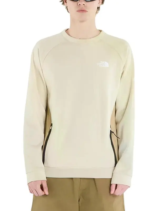 The North Face Logo-detail Crewneck Sweatshirt - Neutrals