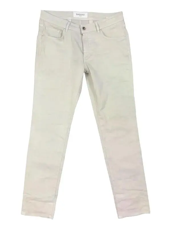 BARMAS Five-pocket Slim Fit Jeans - Grey