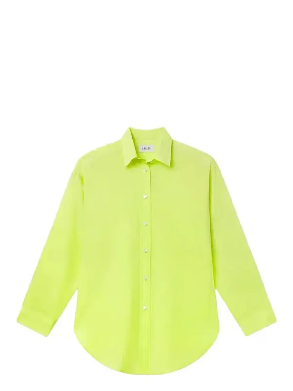 AGOLDE Sona Striped Shirt - Green
