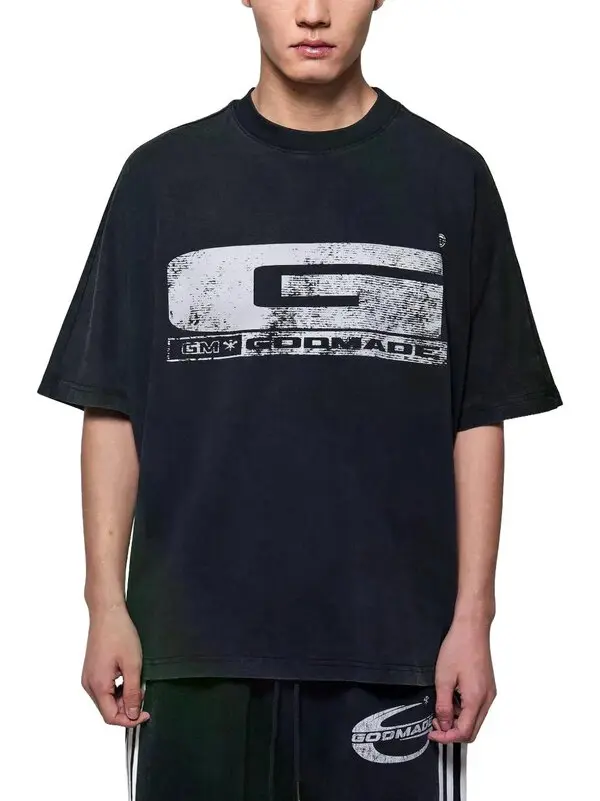 GODMADE Logo-print T-shirt - Black
