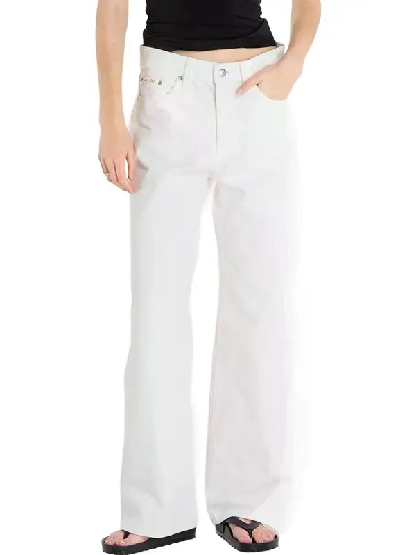 Calvin Klein Low-rise Jeans - White