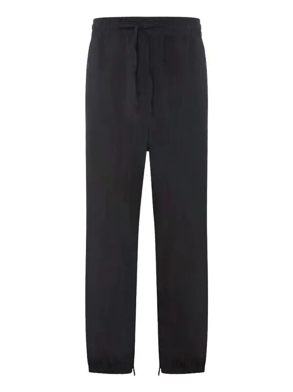 Fear Of God Drawstring Elasticated-cuff Track Pants - Black