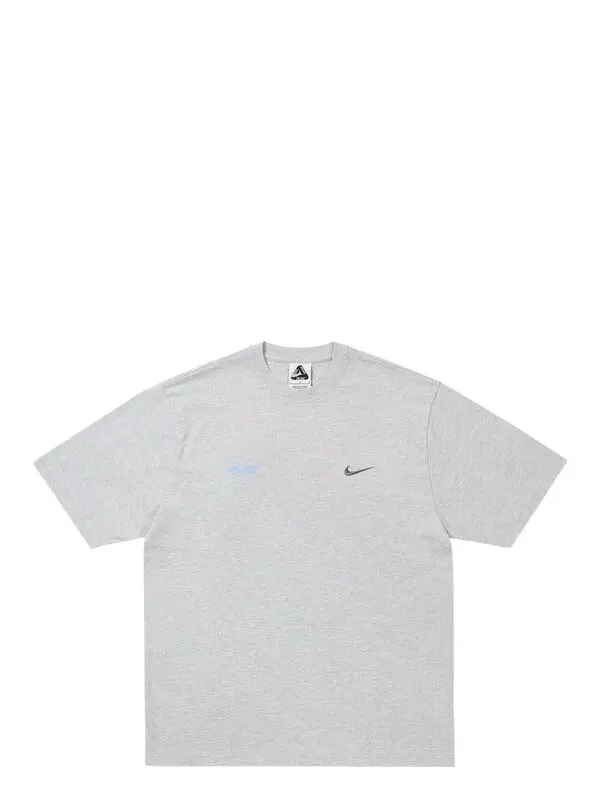 PALACE X Nike Logo-print T-shirt - Grey