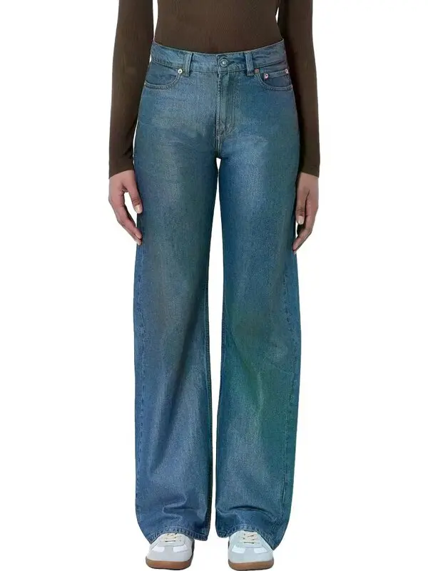 Our Legacy Wide-leg Five-pocket Jeans - Blue