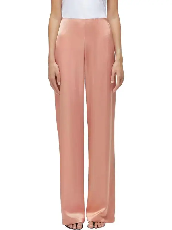 BLUGIRL Satin Palazzo Pants - Pink