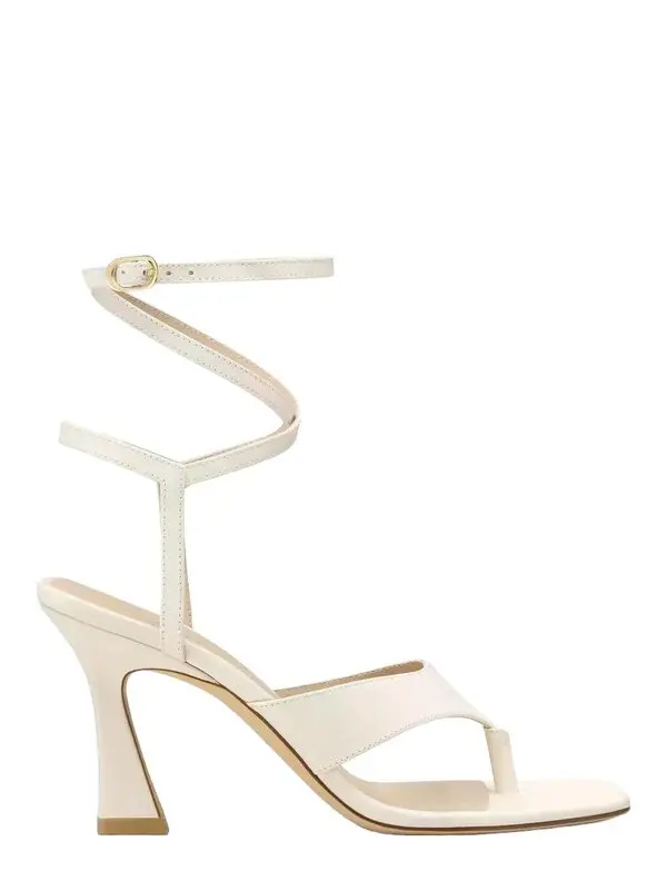 STUART WEITZMAN 8.5cm Vinnie Sandals - White