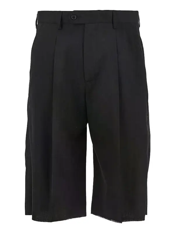 MARSEM Pleated Shorts - Black