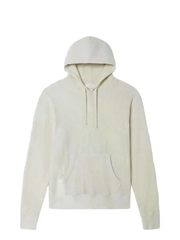 S.k.u. Waffle-knit Hoodie - Grey