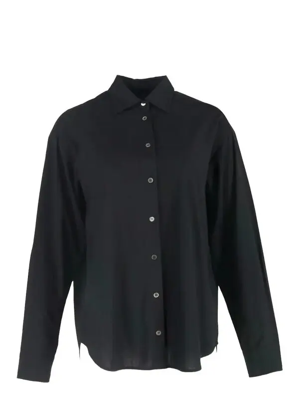 THE FRANKIE SHOP Gelso Oversized Shirt - Black
