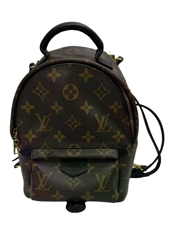 LOUIS VUITTON Palm Springs Mini Backpack Monogram Canvas - Brown