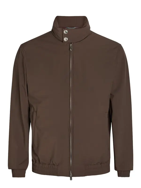 Brunello Cucinelli Hooded Stretch-nylon Jacket - Brown
