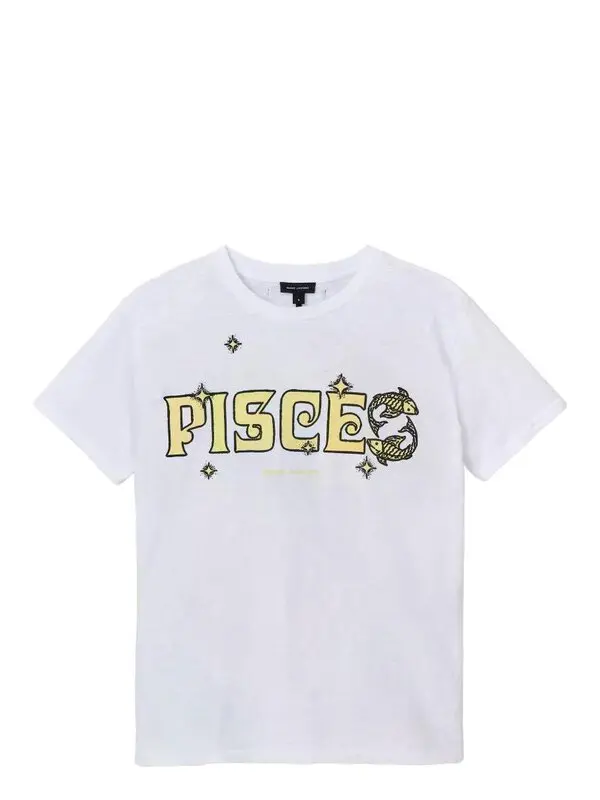 Marc Jacobs The Zodiac Pisces-print T-shirt - White