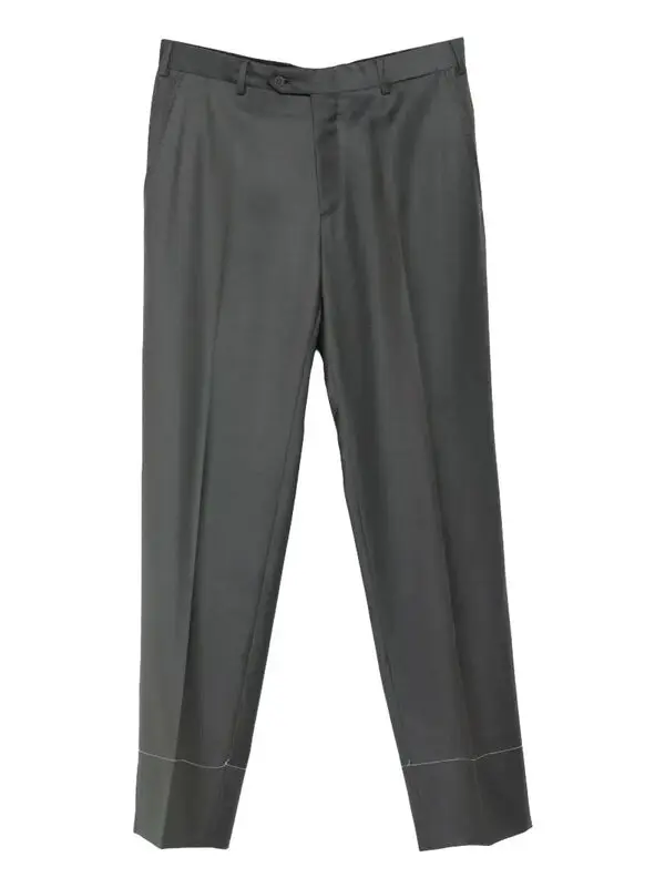 Brioni Tigullio Tailored Trousers - Green