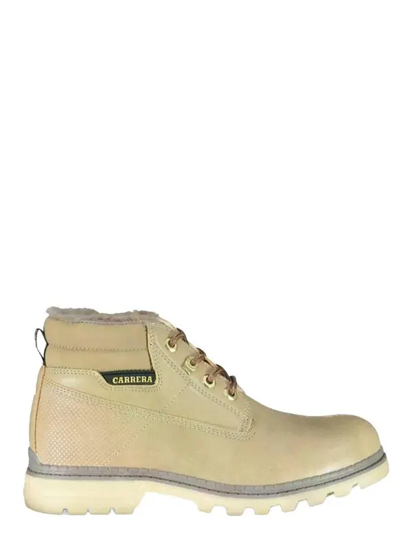 Carrera Eyewear Lace-up Ankle Boots With Faux-fur Lining - Neutrals