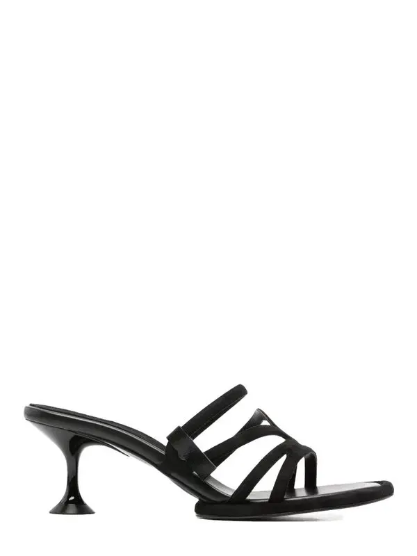 SERGIO ROSSI Multi-strap Sandals - Black