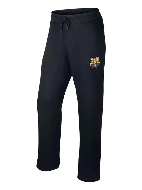 Nike Logo-patch Drawstring Track Pants - Black