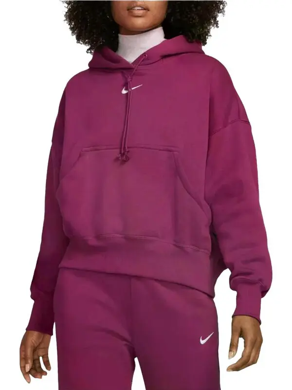 Nike Phoenix Fleece Oversized Hoodie - Purple