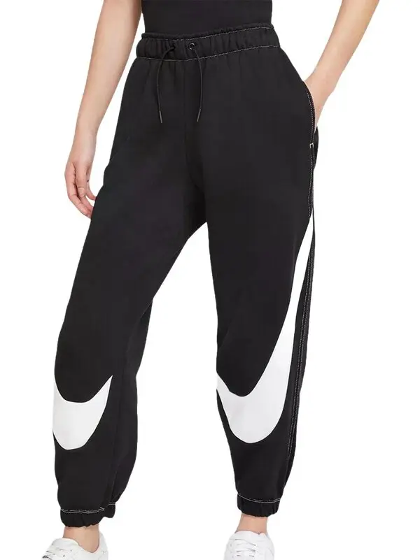 Nike Logo-print Track Trousers - Black