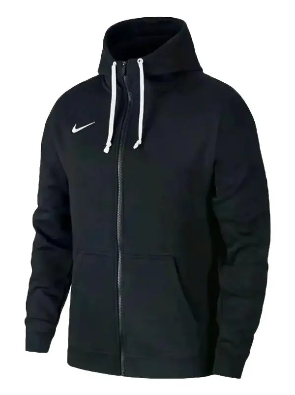 Nike Full-zip Fleece Soccer Jacket - Black