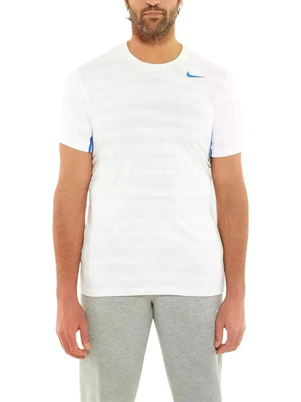 Nike Dri-fit Logo-print T-shirt - White