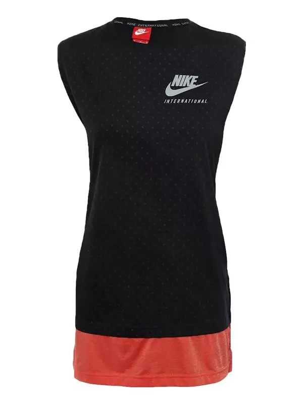 Nike Layered Tank Top - Black