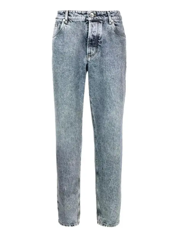 Brunello Cucinelli Belt-loops Jeans - Blue