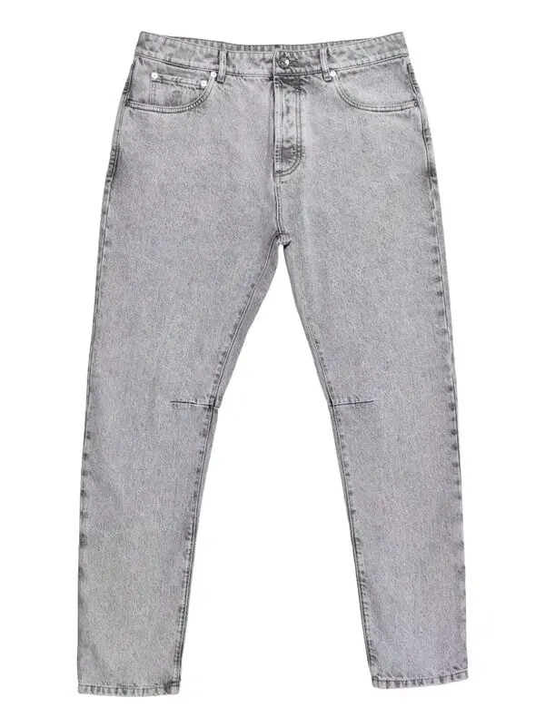 Brunello Cucinelli Belt-loops Jeans - Grey