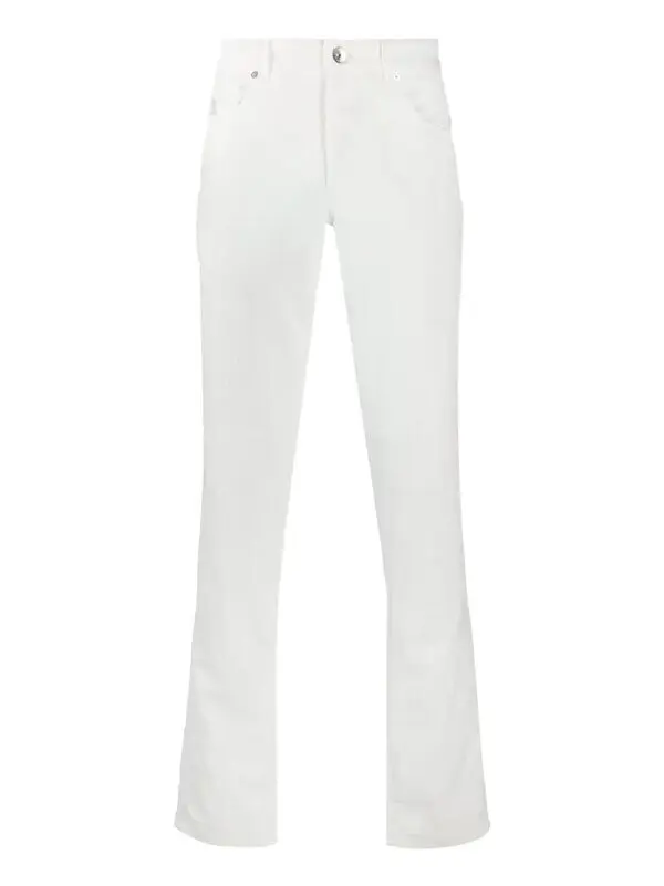 Brunello Cucinelli Straight-leg Trousers - White
