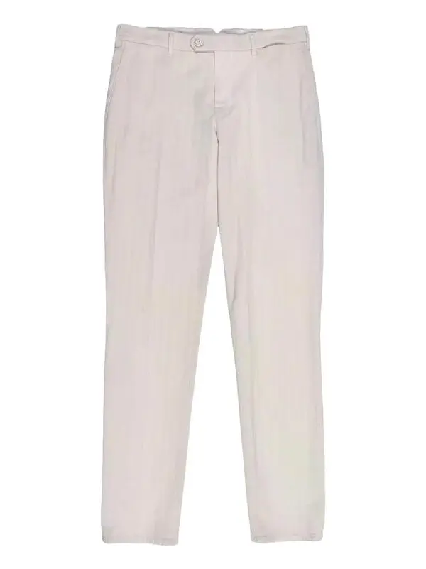 Brunello Cucinelli Belt-loops Trousers - Neutrals