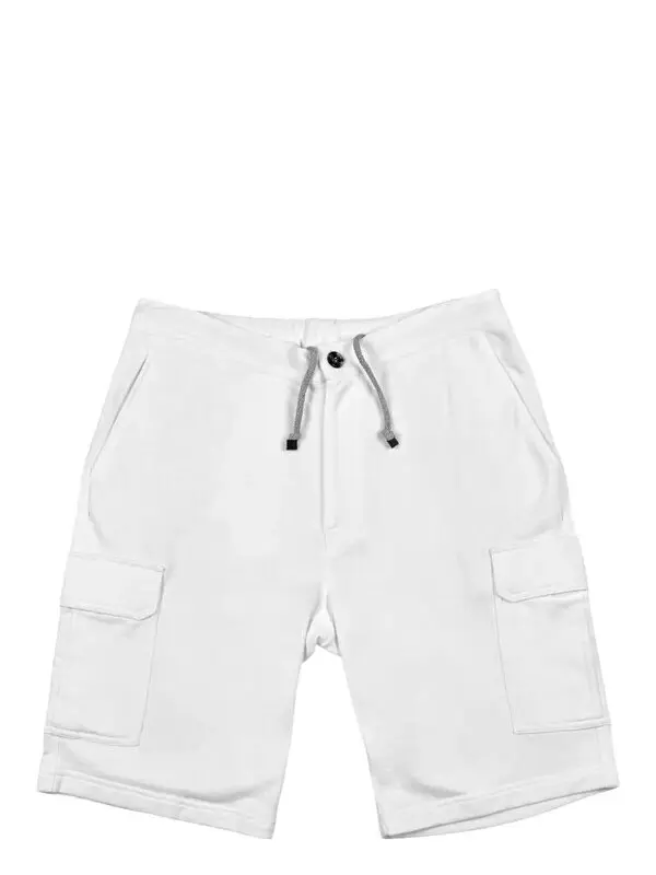 Brunello Cucinelli Cargo-pockets Shorts - White