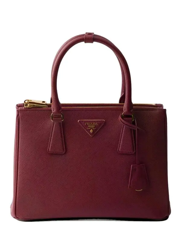 Prada Galleria Medium Saffiano Leather Bag - Red