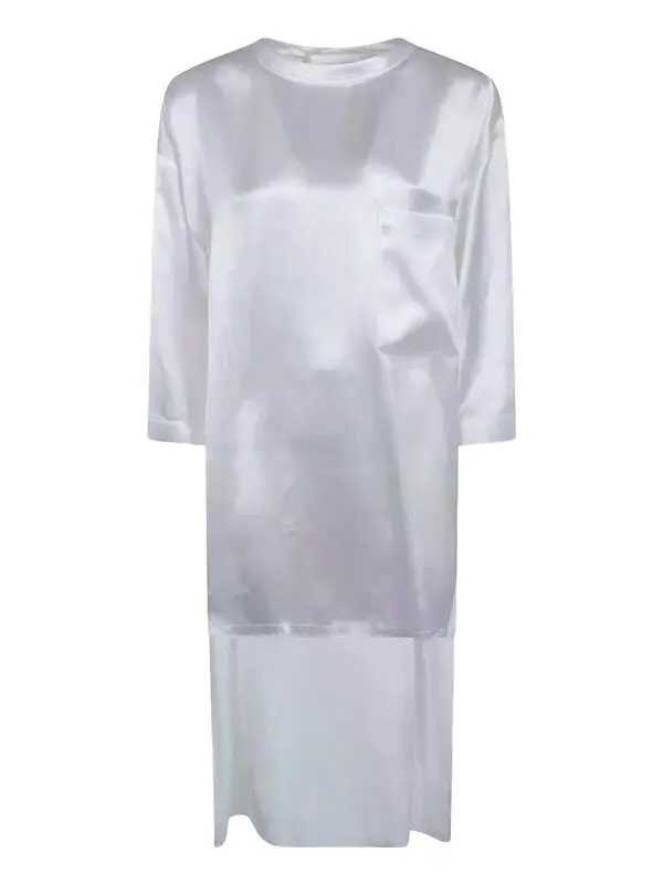 DARKPARK Chest-pocket Longline T-shirt - White