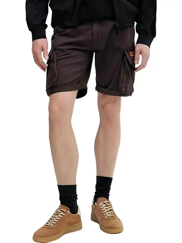 Alpha Industries Flap-pocket Shorts - Brown