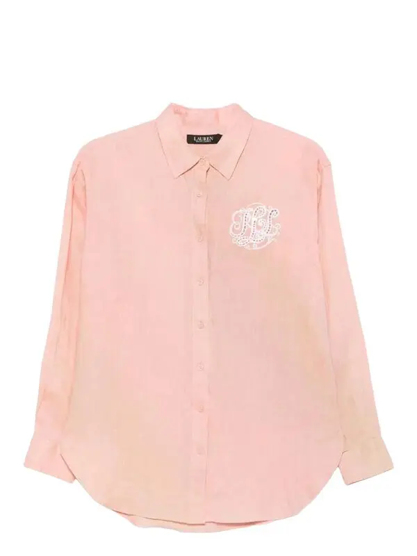 Ralph Lauren Logo-embroidered Shirt - Pink